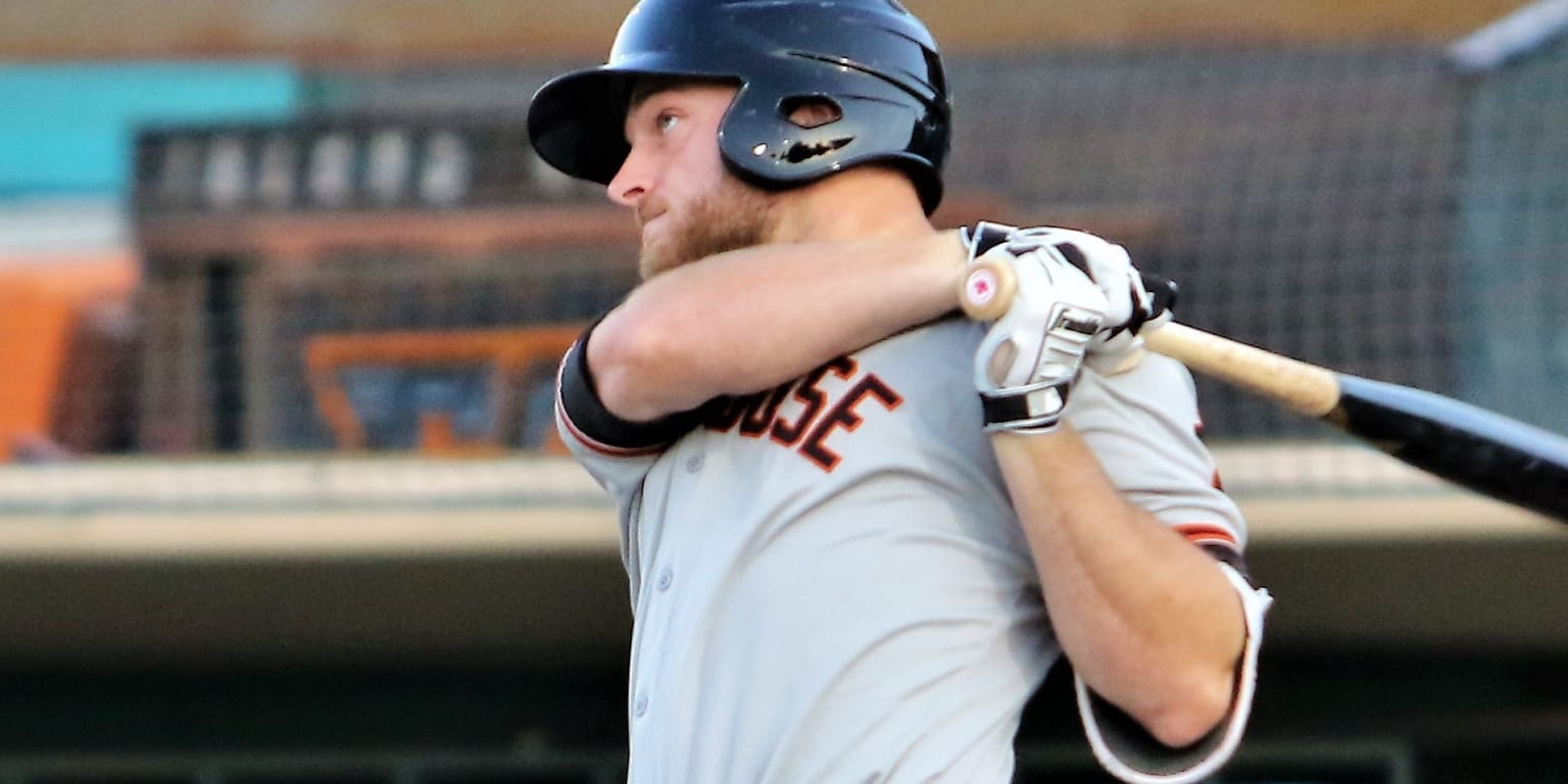 Heath Quinn slams way to career night with San Jose Giants | MiLB.com