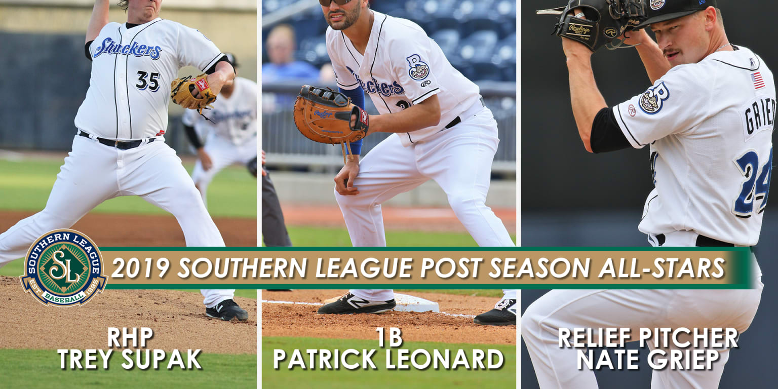Nate Griep, Patrick Leonard and Trey Supak Named Southern League ...