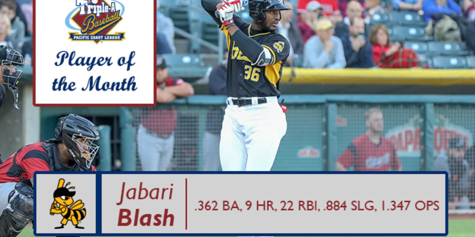 Bees' Blash tabbed PCL's April best | MiLB.com