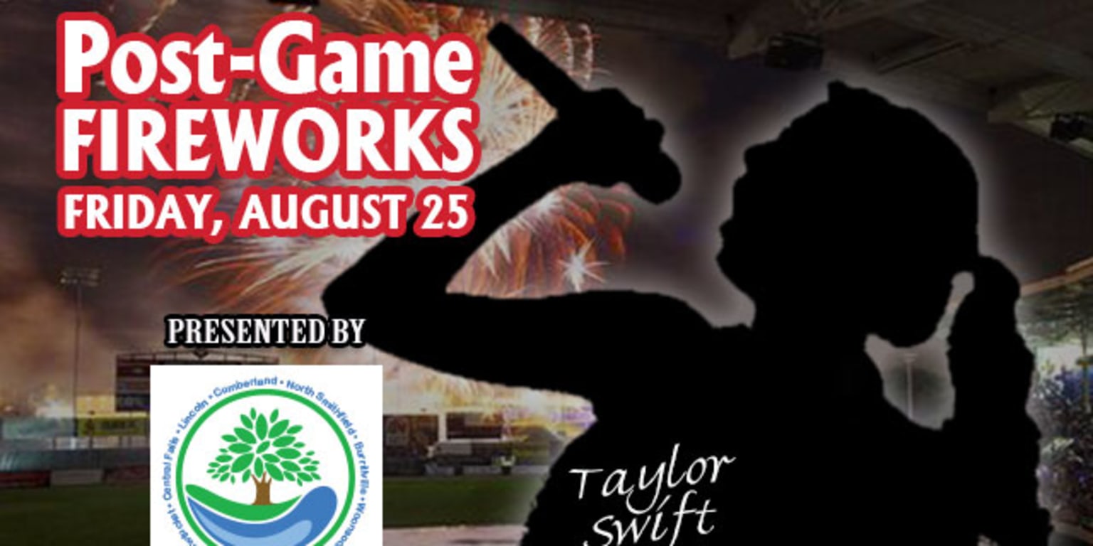 PawSox Reschedule Taylor Swift Themed Fireworks | Red Sox