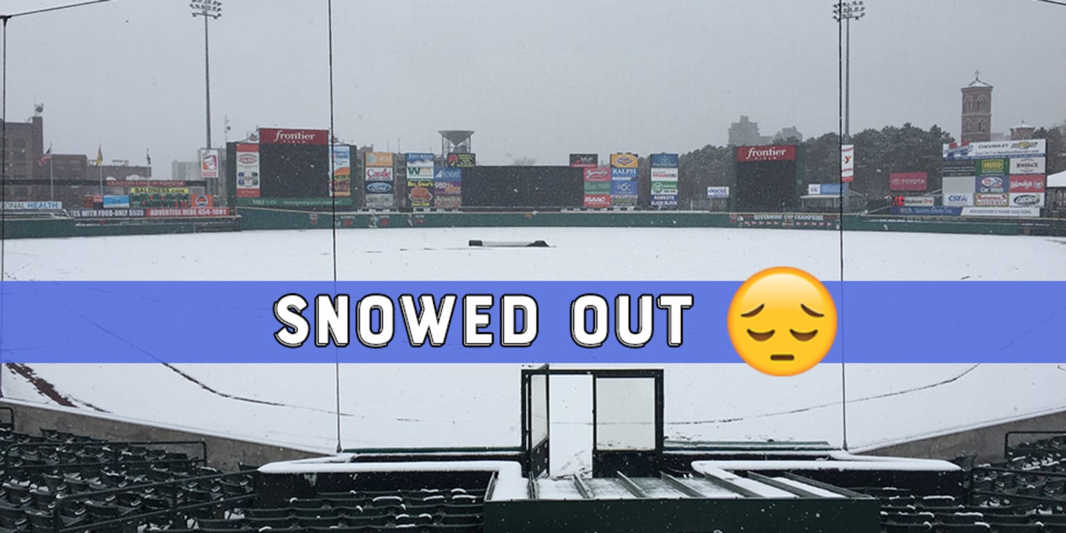 Opening Day Snowed Out; Saturday's Game at 3:05 | MiLB.com