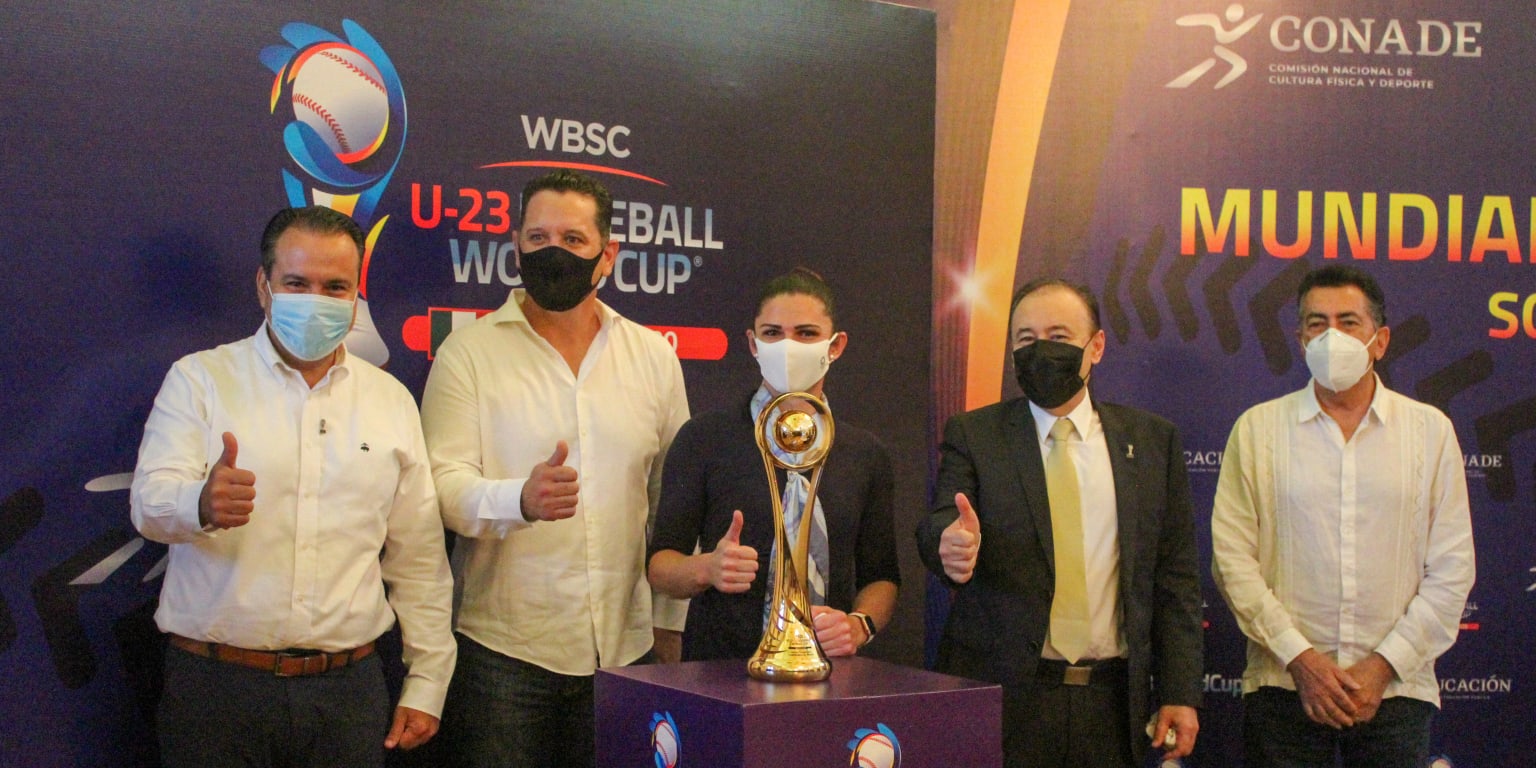 Novena México: Presentan Alfonso Durazo y Ana Guevara Copa del Mundial ...