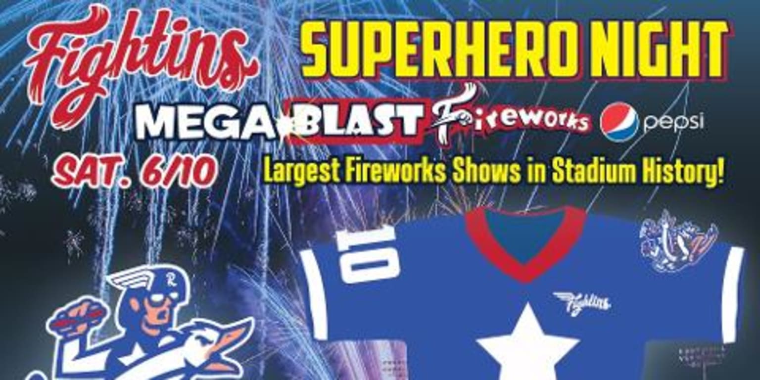 SuperHero Night and Mega Blast Fireworks | MiLB.com