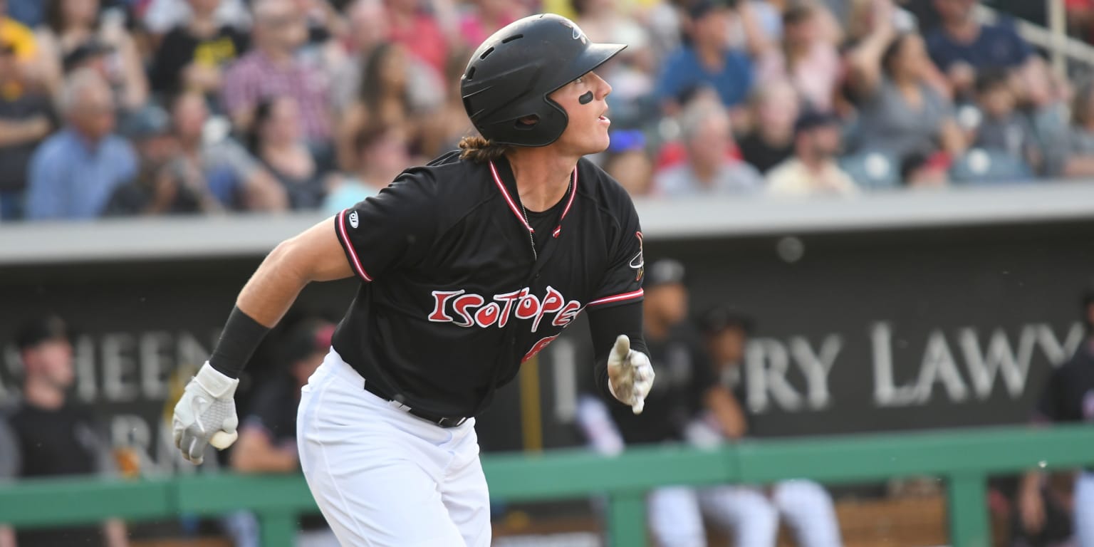 Scorching Drew Weeks Leads Isotopes to 13-3 Win | MiLB.com