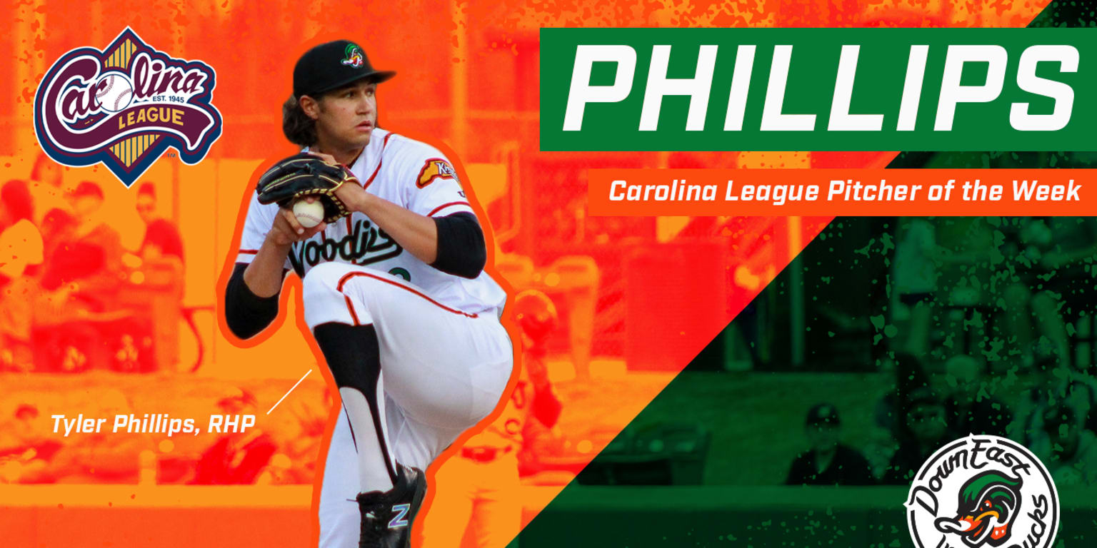 Tyler Phillips Named Carolina League Pitcher of the Week | MiLB.com