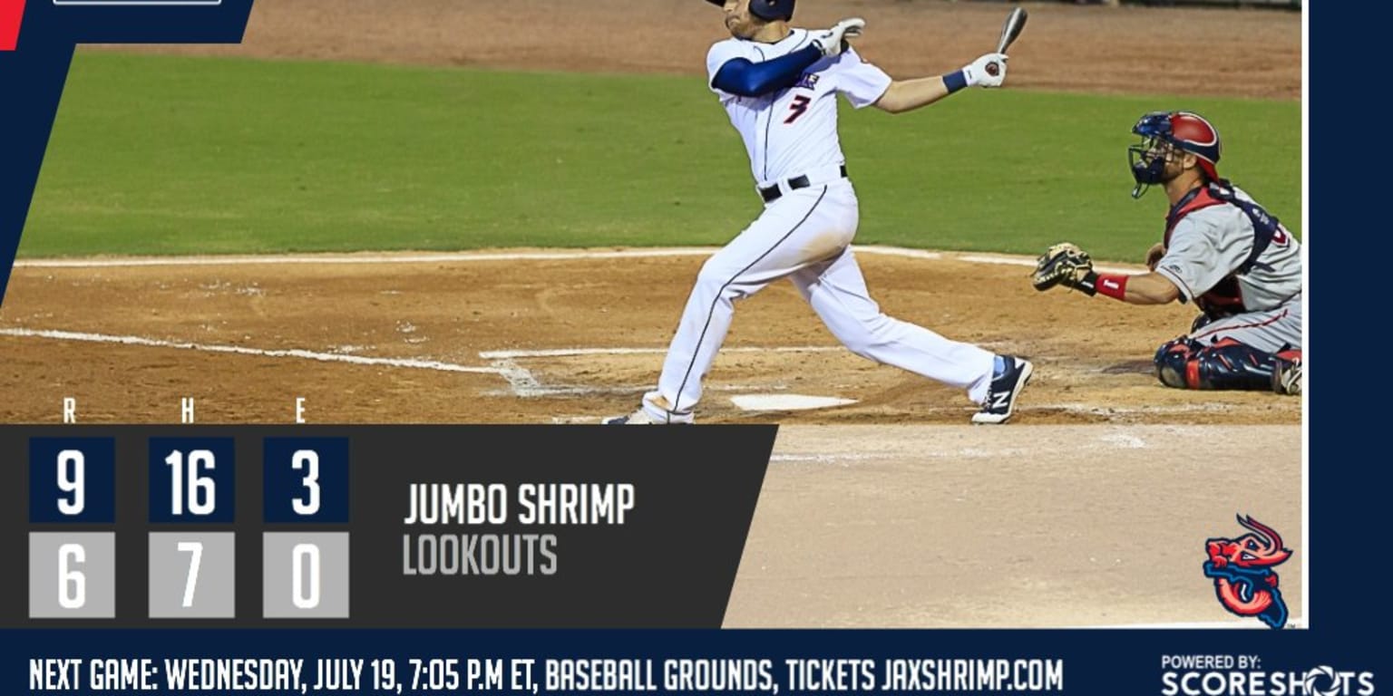 Down 6-0, Shrimp Storm Past Lookouts 9-6 | MiLB.com