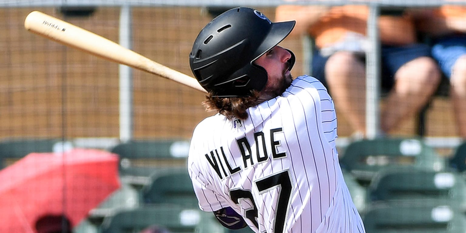 Rockies Ryan Vilade busts out in perfect day at the plate | MiLB.com