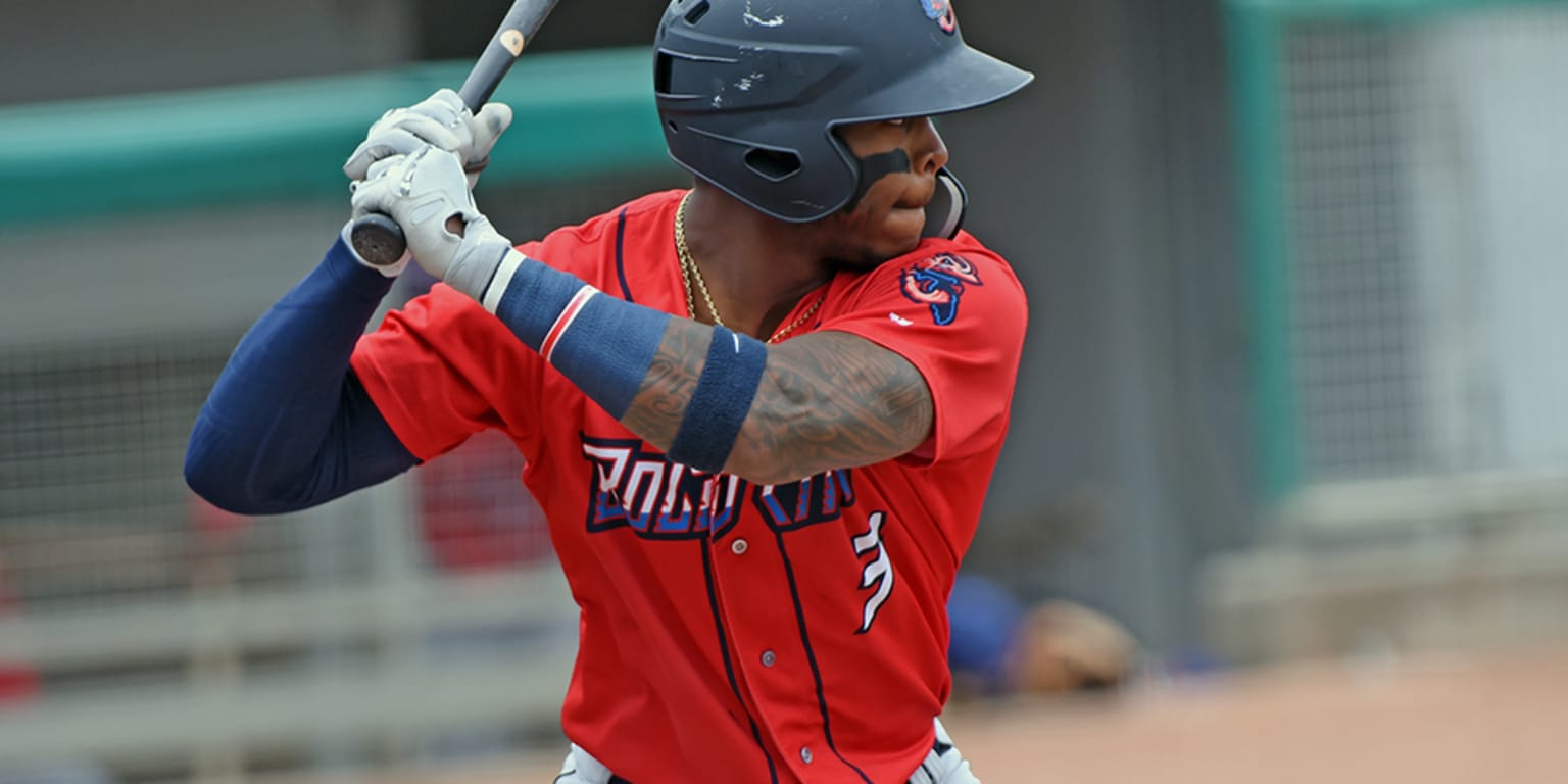 Miami Marlins' Monte Harrison falls triple shy of cycle | MiLB.com