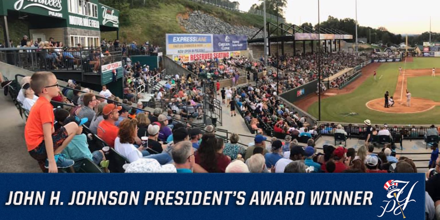 Pulaski Yankees win John H. Johnson President's Award | MiLB.com