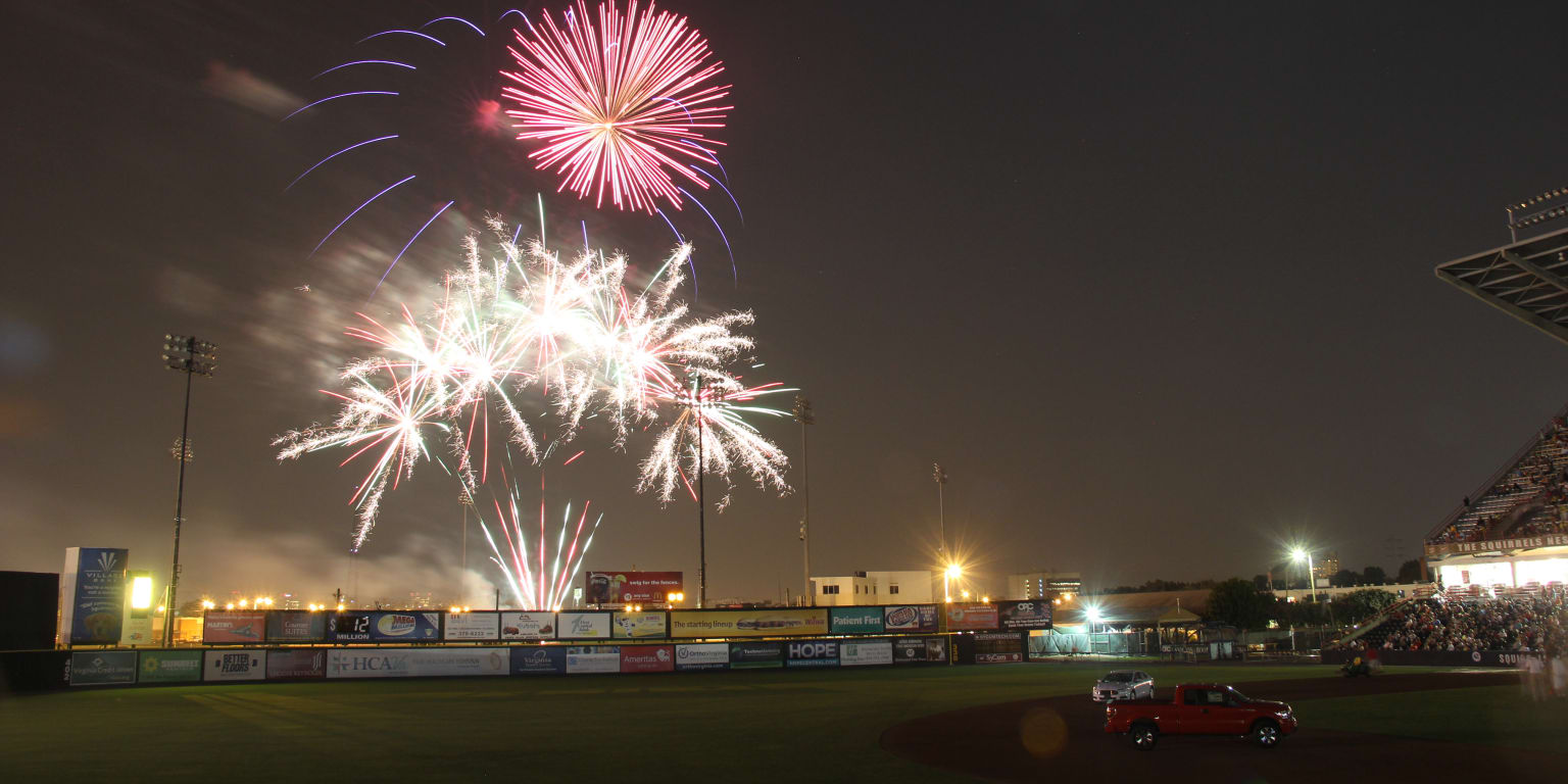 Largest Fireworks Show In Diamond History Sunday | MiLB.com