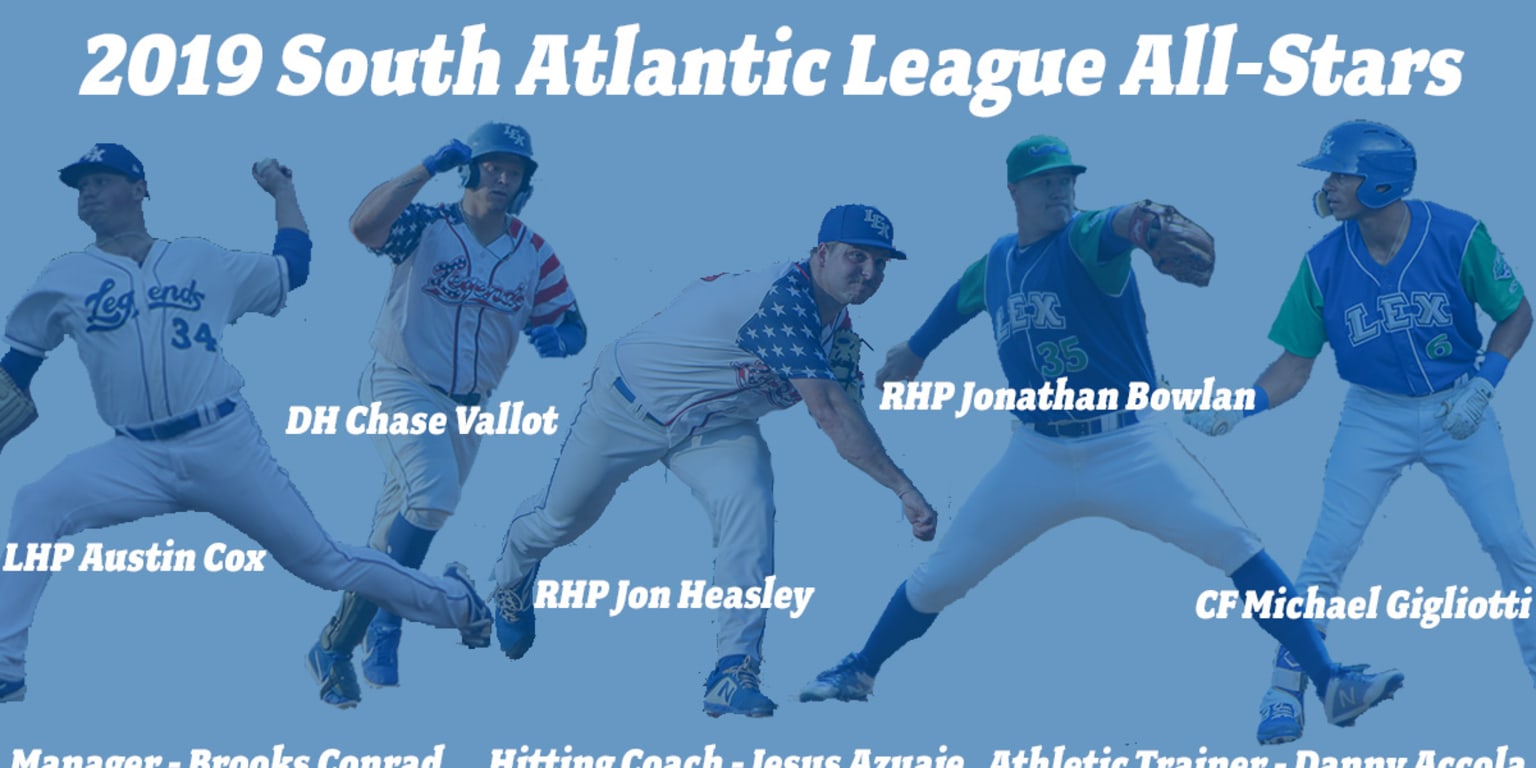 Five Legends Named to South Atlantic League All-Star Team | MiLB.com