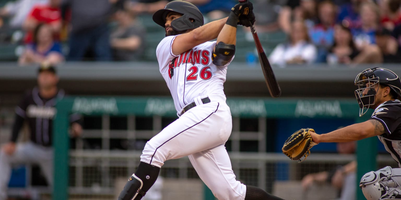 Indians Hammer Seven Extra-Base Hits, Win 6-2 | MiLB.com