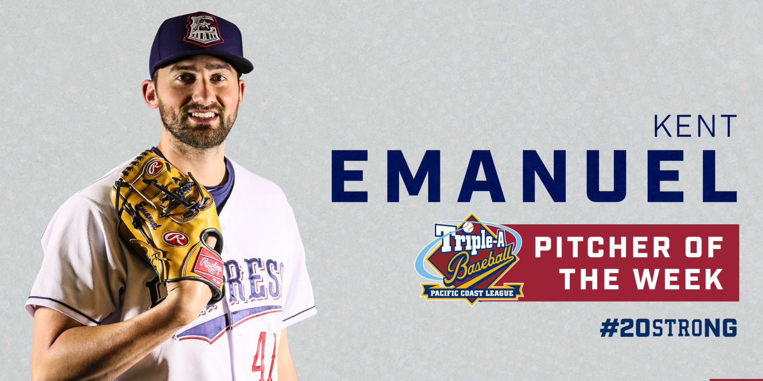 Express LHP Kent Emanuel Named PCL Pitcher of the Week | MiLB.com