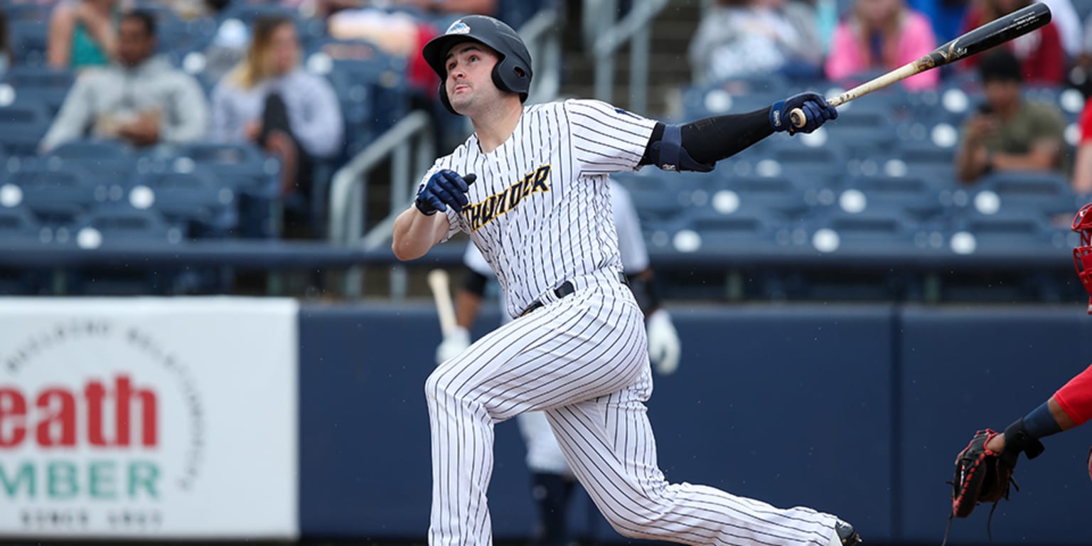 Matt Lipka's Thunderous bat produces cycle for Trenton | MiLB.com