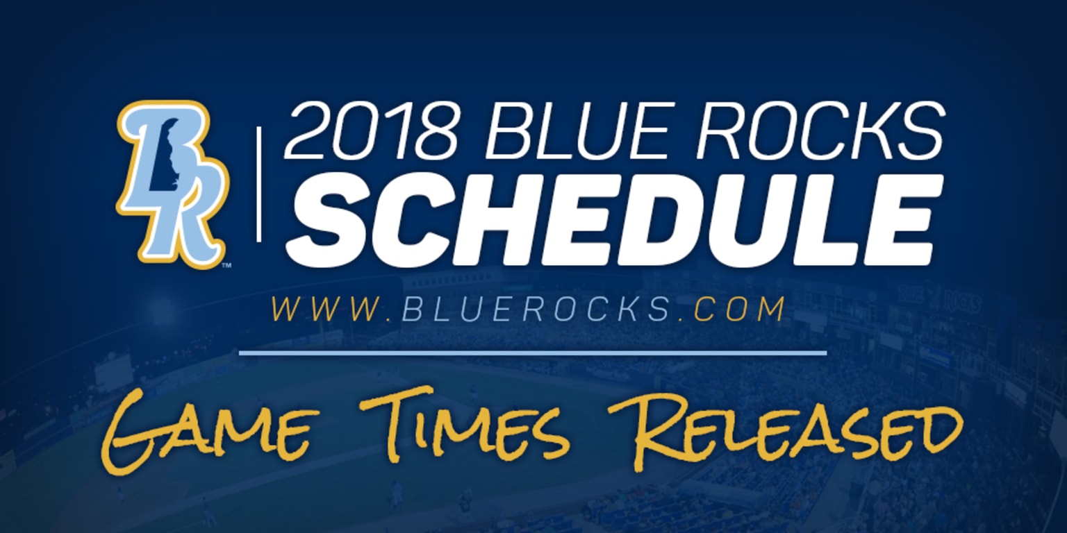 Blue Rocks Release Game Times for 2018 Season | MiLB.com