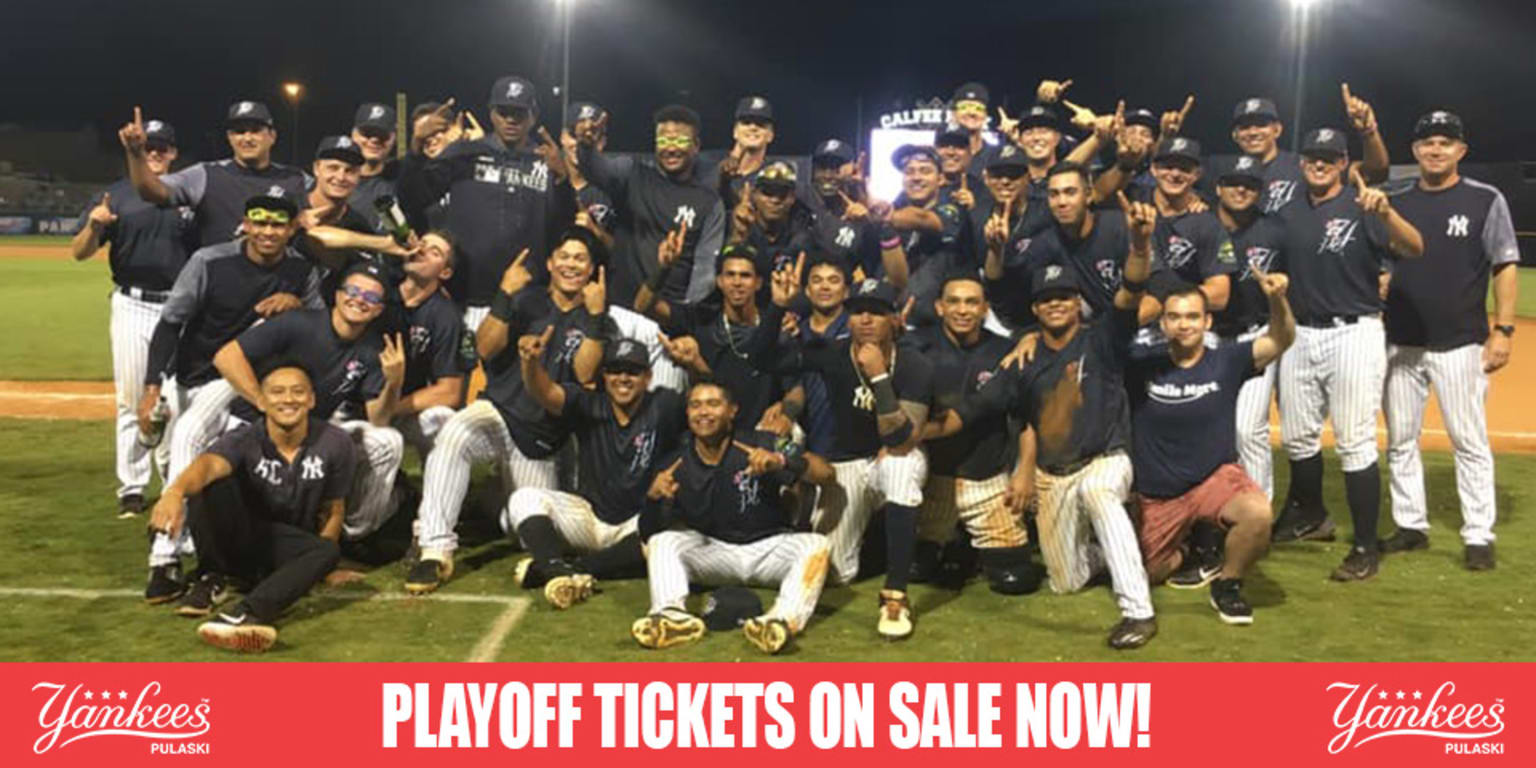 Pulaski Yankees playoff tickets on sale now | River Turtles