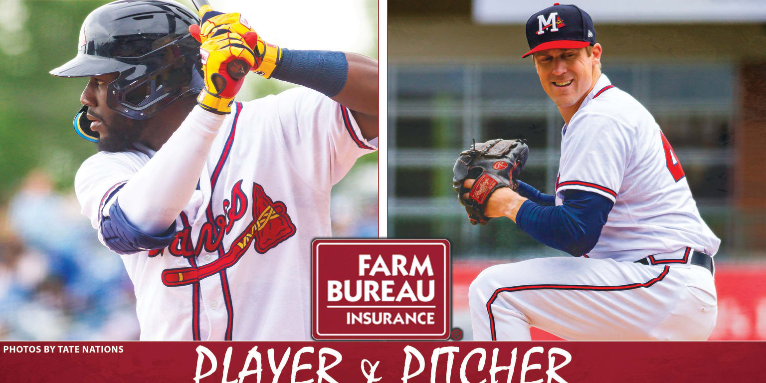 Michael Harris II, Tyler Ferguson Named Farm Bureau Player & Pitcher of ...