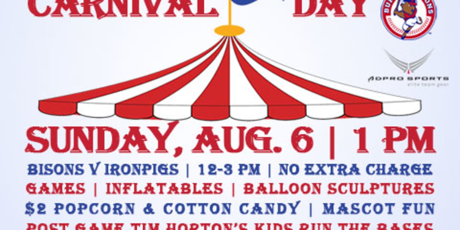 SUNDAY: Carnival Day at the Ballpark (1pm) | MiLB.com
