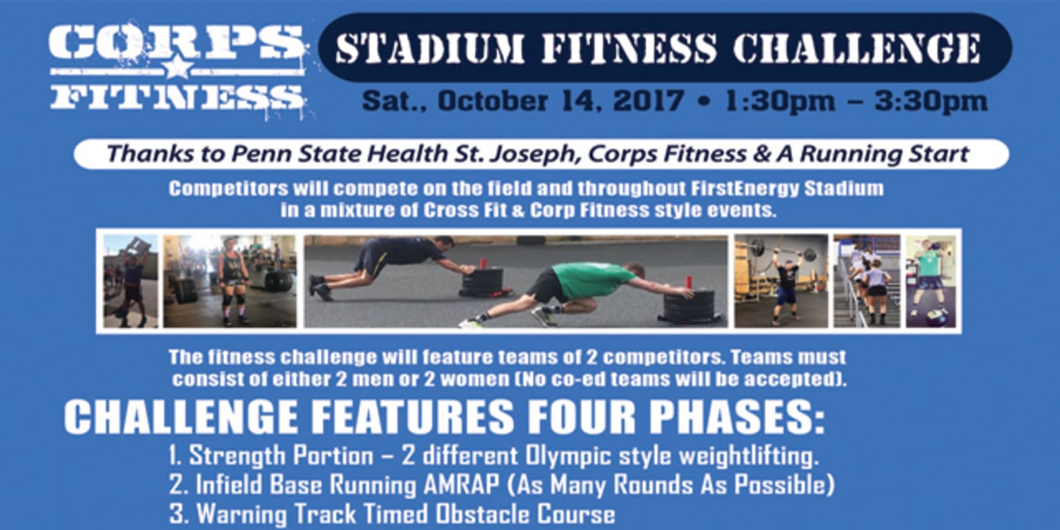 Fightins Announce "Stadium Fitness Challenge" | MiLB.com