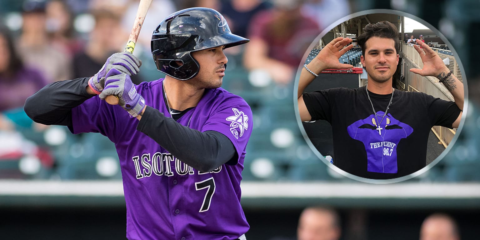 In the clubhouse, Isotopes' Josh Fuentes is DJ Fuent | MiLB.com