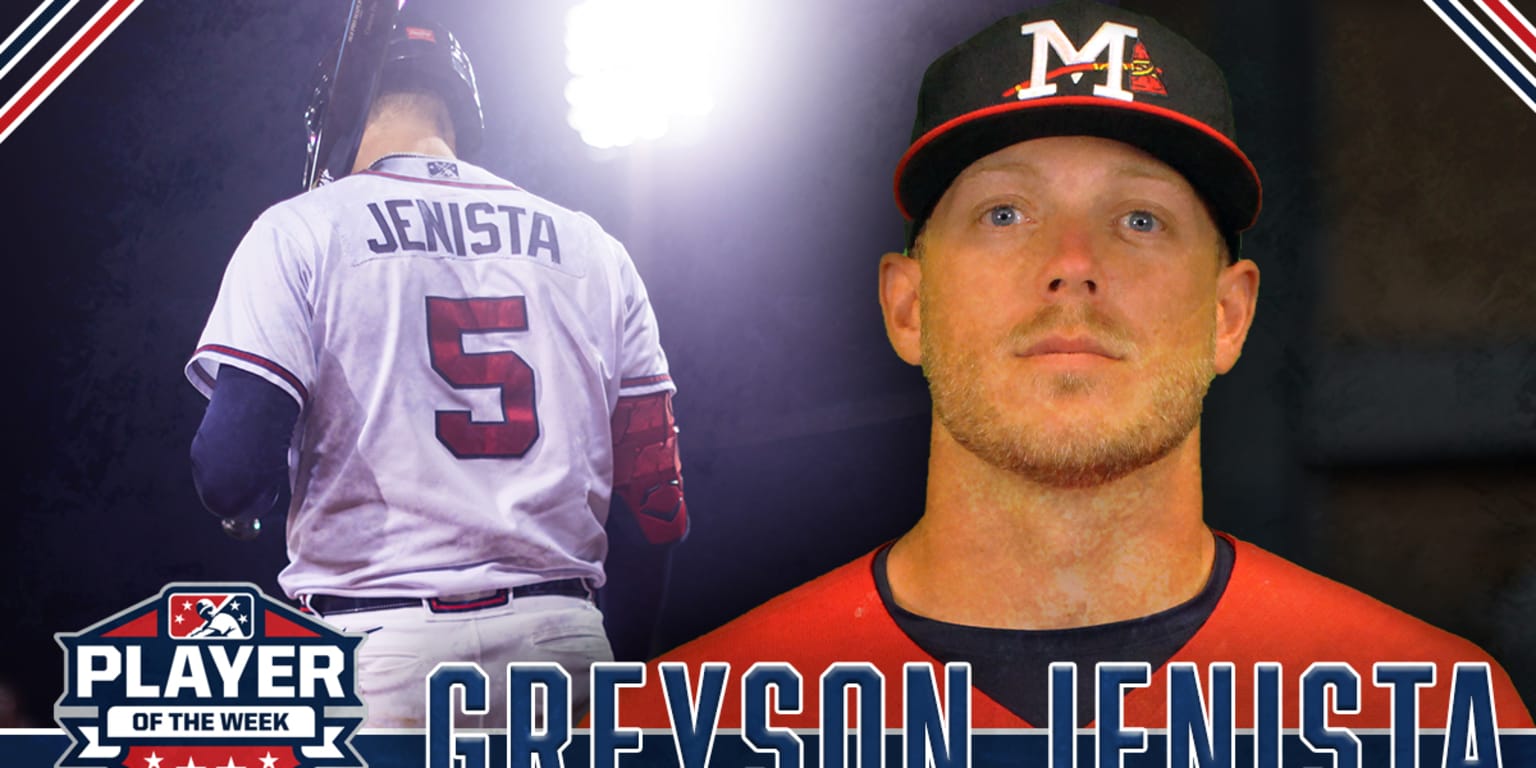 Greyson Jenista named Double-A South Player of the Week | MiLB.com