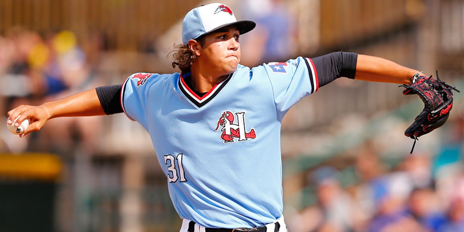 Tyler Phillips whiffs career-high 13 for Hickory Crawdads | MiLB.com