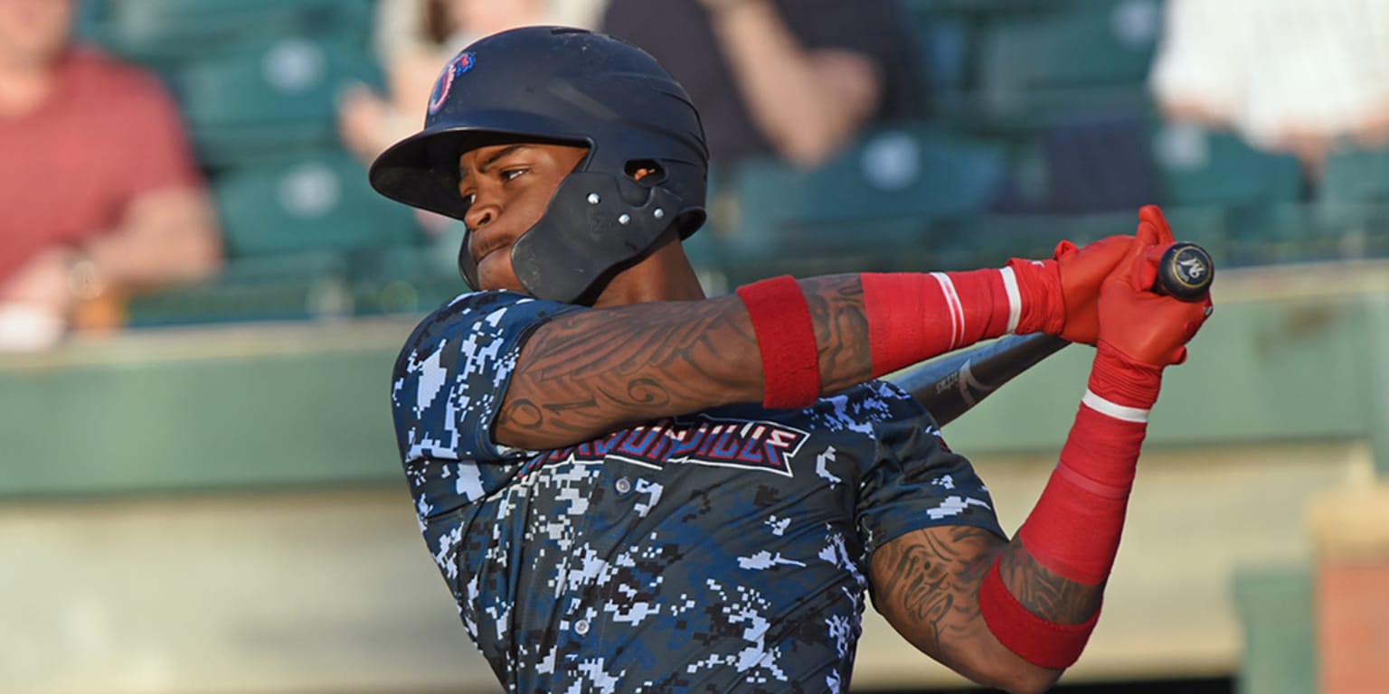 Monte Harrison's big night spurs Jacksonville Jumbo Shrimp | MiLB.com