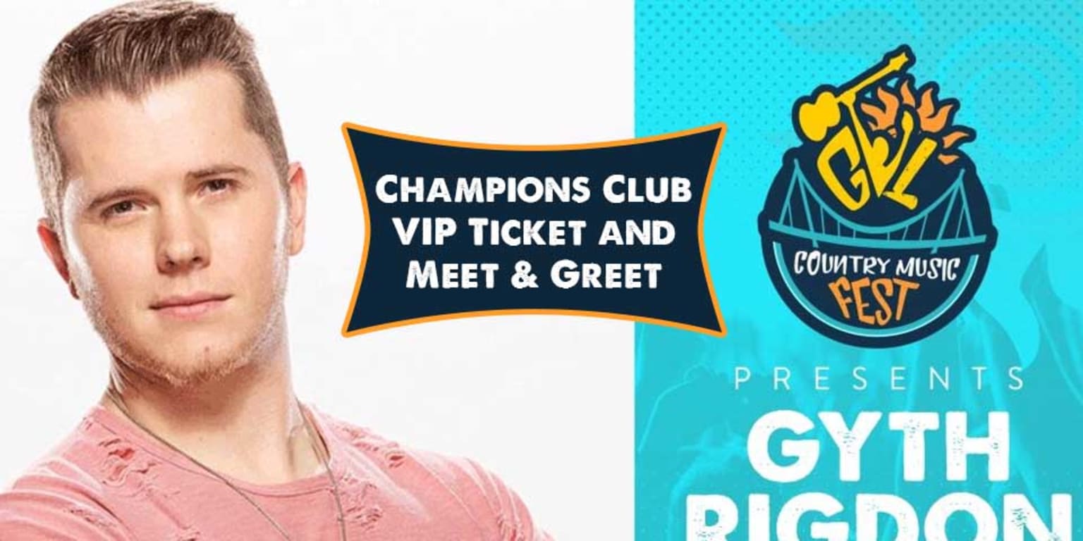 Meet and Greet with Gyth Rigdon at GVL Country Music Fest | MiLB.com