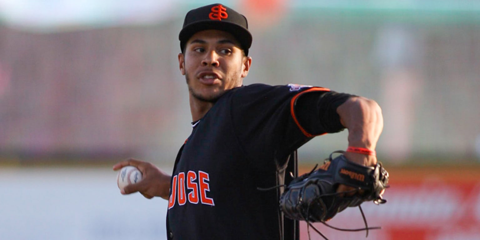 Aaron Phillips hurls one-hitter for San Jose Giants | MiLB.com