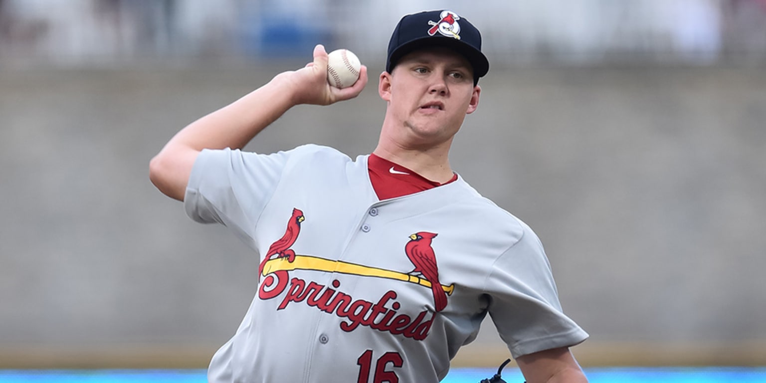 St. Louis Cardinals' Matt Pearce tosses a shutout. | MiLB.com
