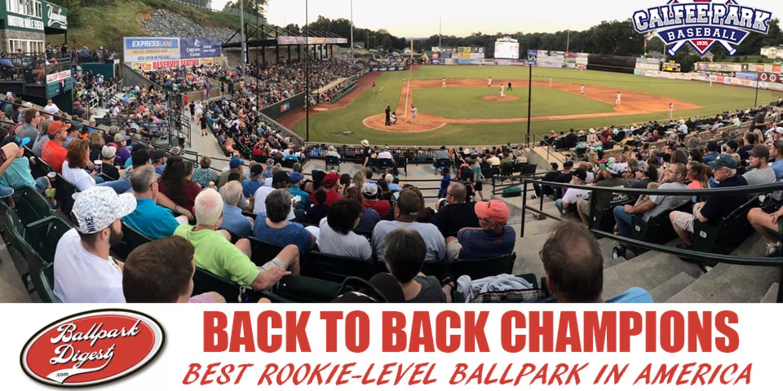Calfee Park voted best rookie-level ballpark in America | MiLB.com