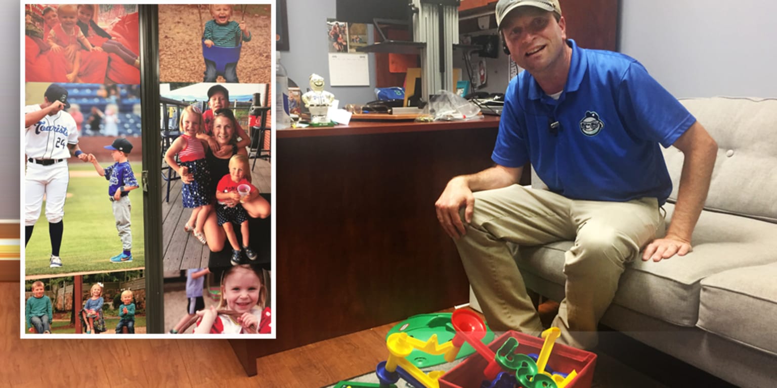 Asheville's DeWine raising family at the ballpark | MiLB.com