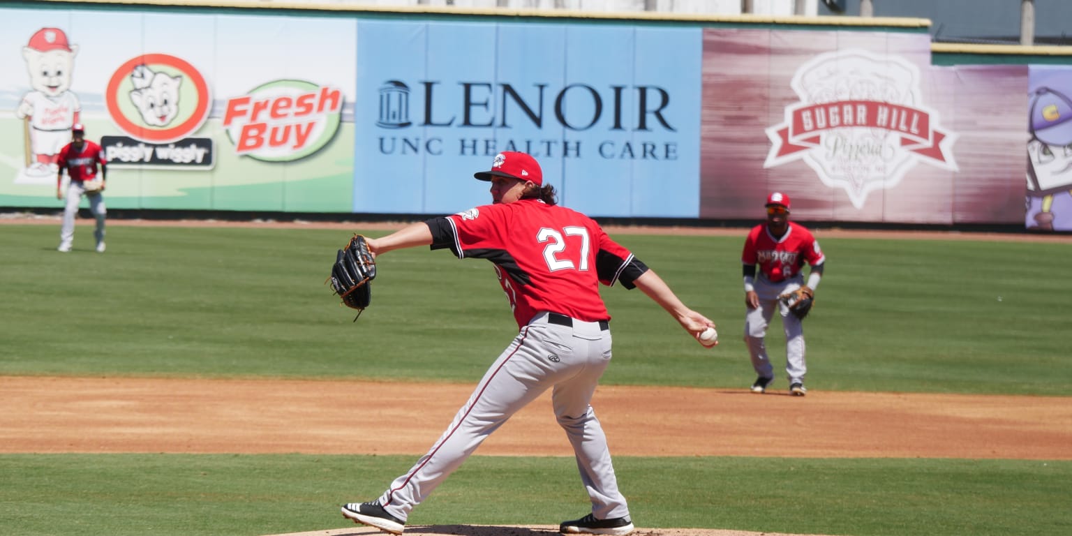 Dylan File Named Carolina League Pitcher of the Week | MiLB.com
