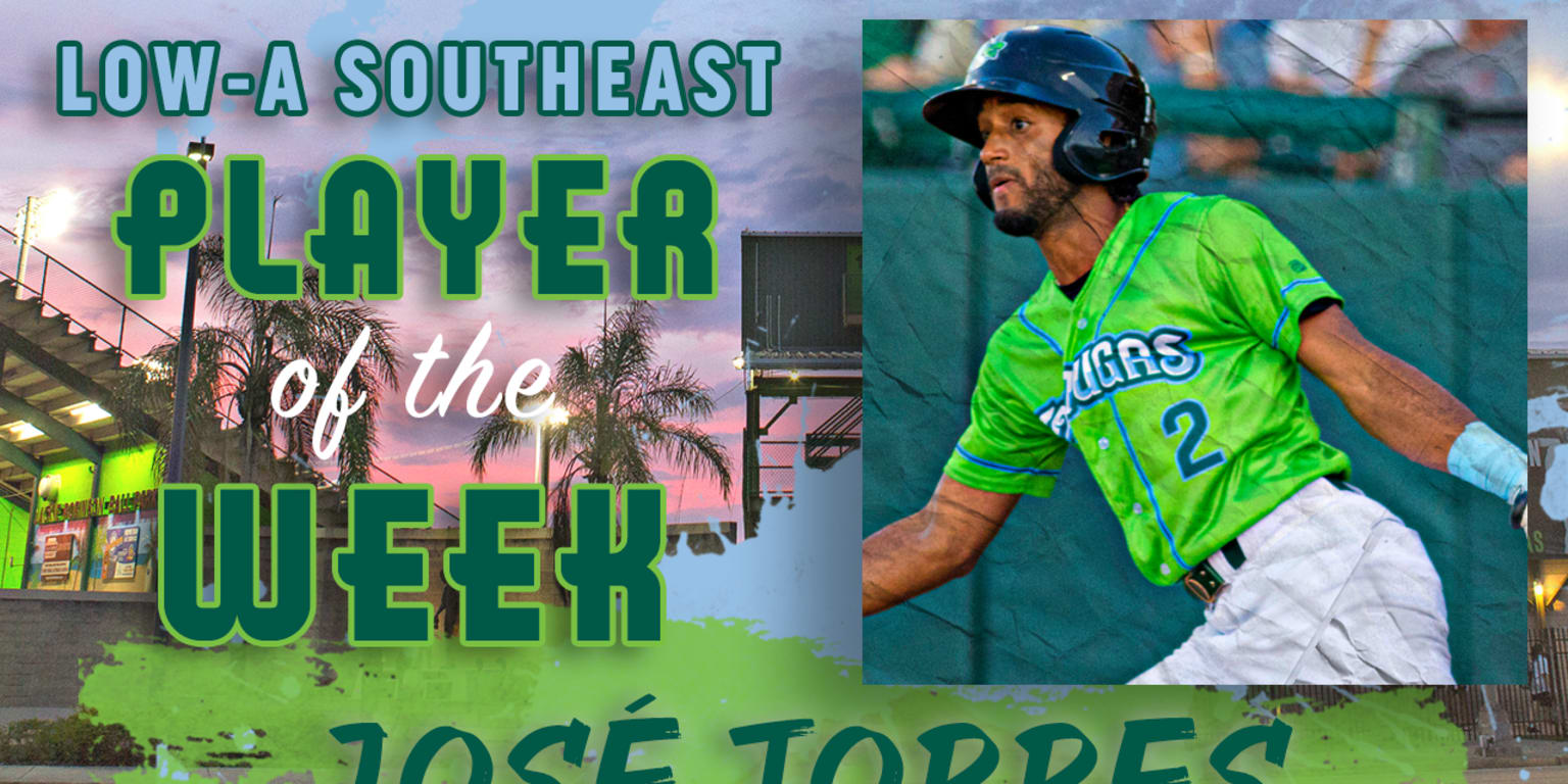 Tortugas' José Torres named Low-A Southeast Player of the Week | MiLB.com