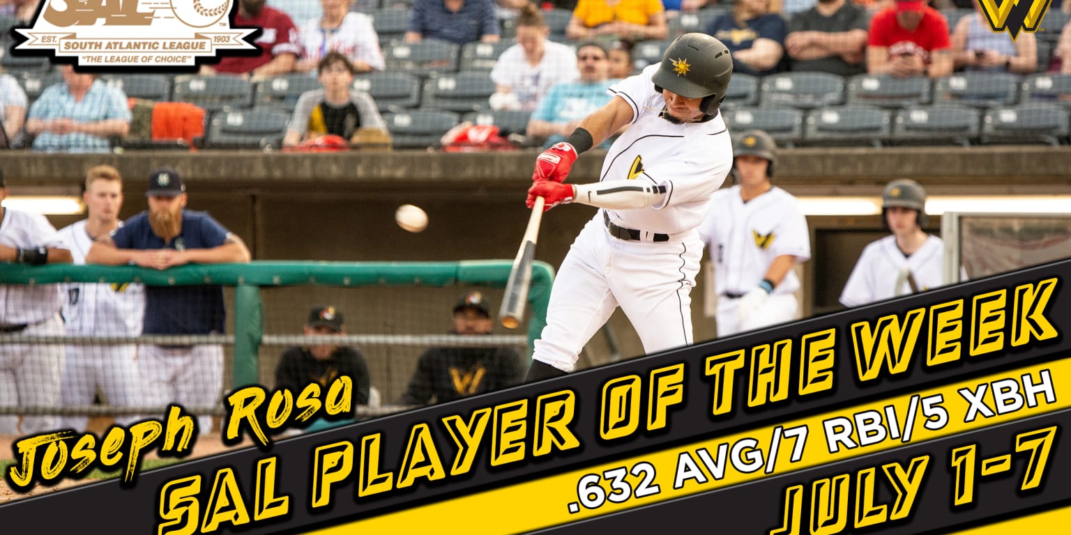 Rosa named SAL Player of the Week | MiLB.com