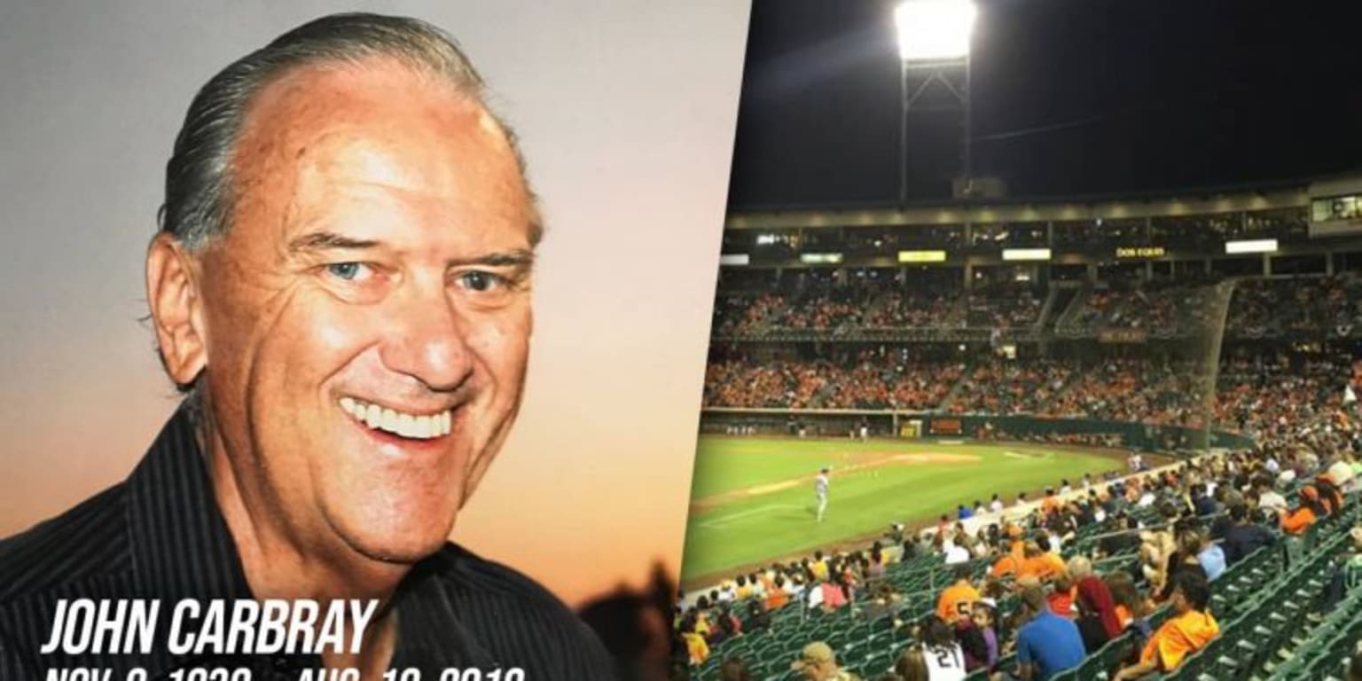 In Memoriam: John Carbray (Nov. 9, 1938 - Aug. 10, 2019) | MiLB.com