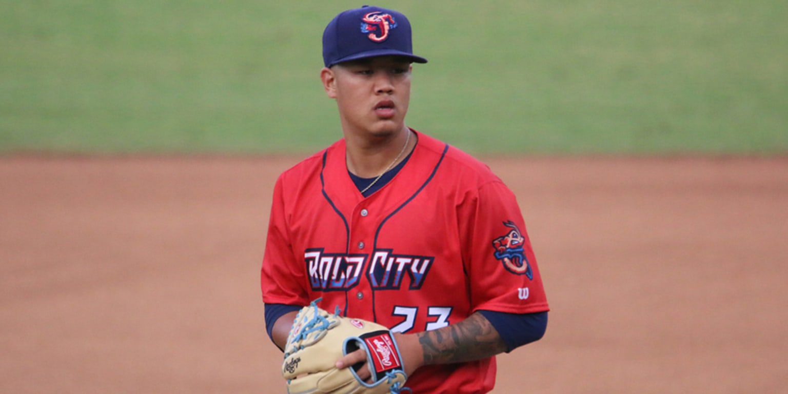 Miami Marlins' Jordan Yamamoto unhittable in Jacksonville Jumbo Shrimp ...