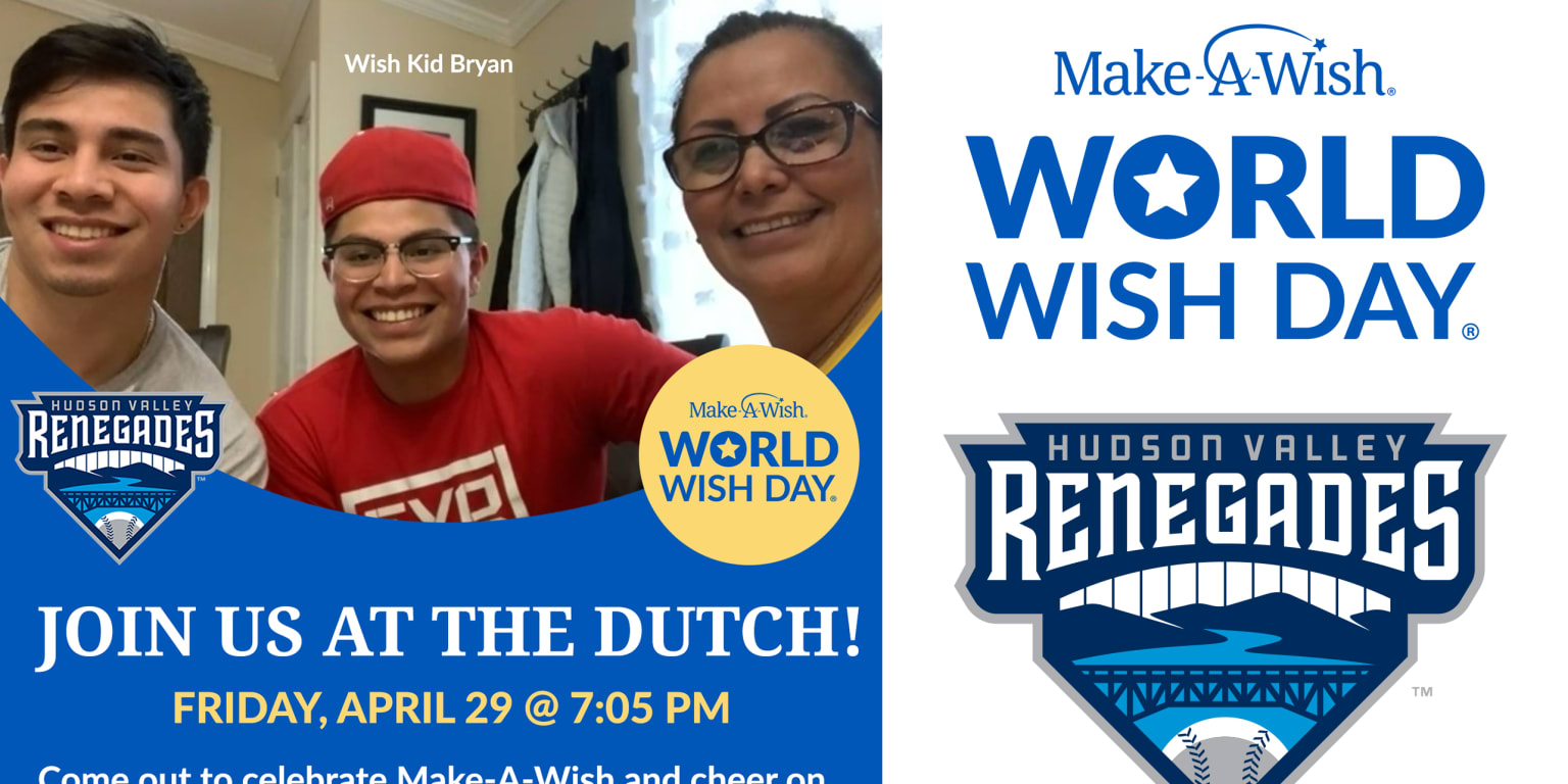 Make-A-Wish HV announces World Wish Day celebration with Renegades ...