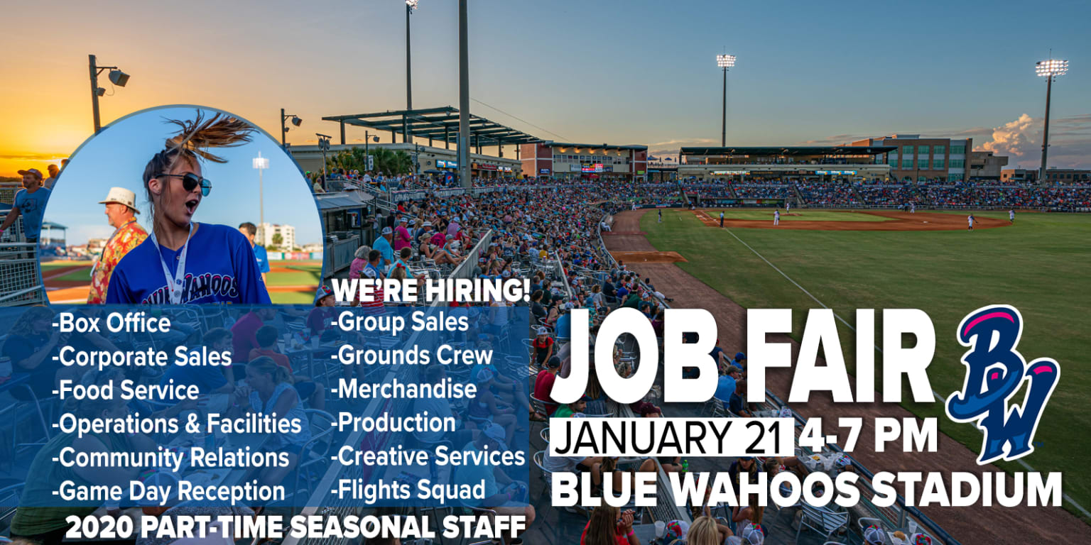 2020 Blue Wahoos Job Fair: January 21 | Blue Wahoos