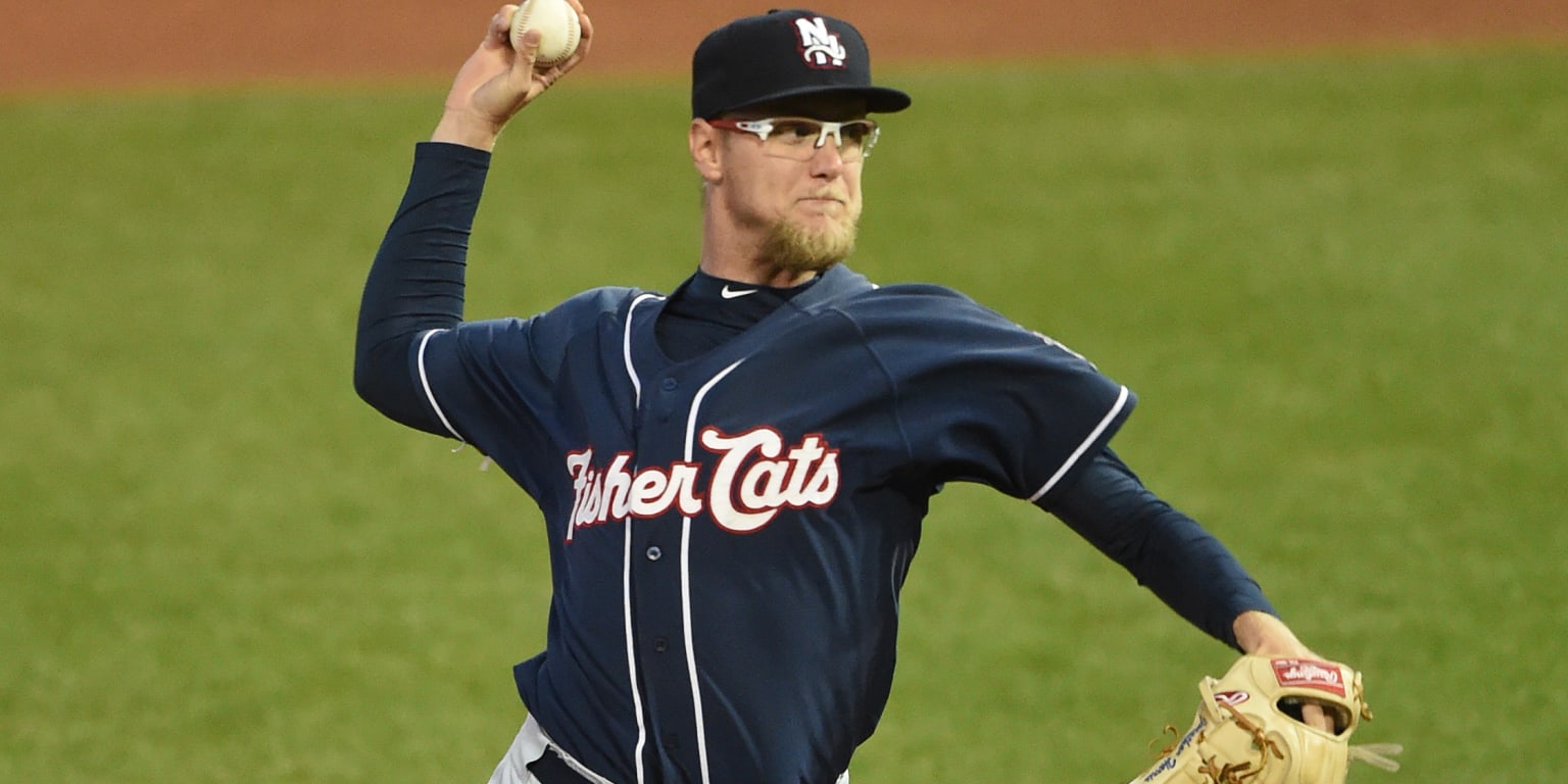Toronto Blue Jays' Jon Harris tosses seven scoreless innings | MiLB.com