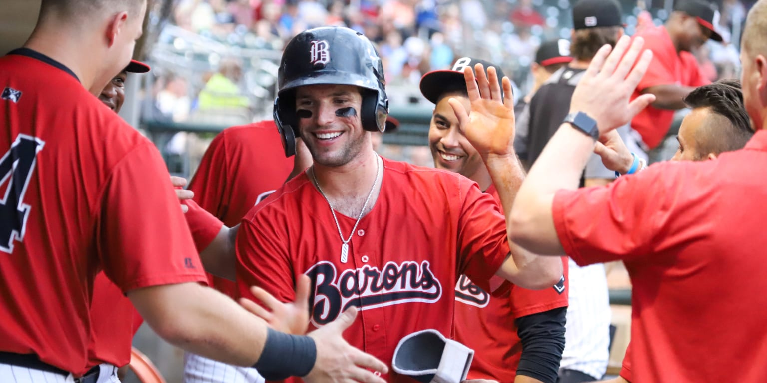 Barons Tally Season-High 18 Hits in Wild Win Against Lookouts | MiLB.com