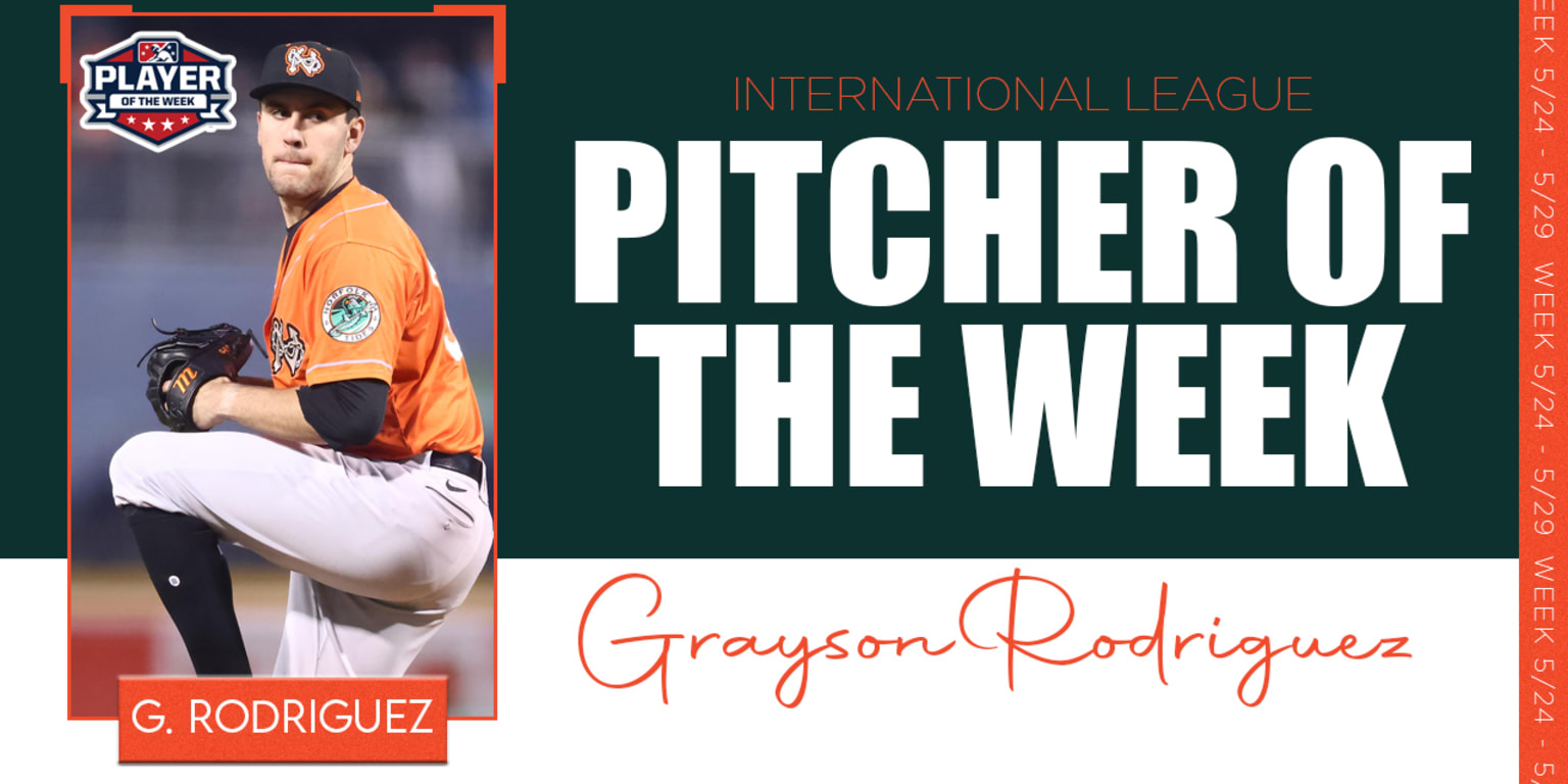 Rodriguez Named International League Pitcher of the Week | MiLB.com
