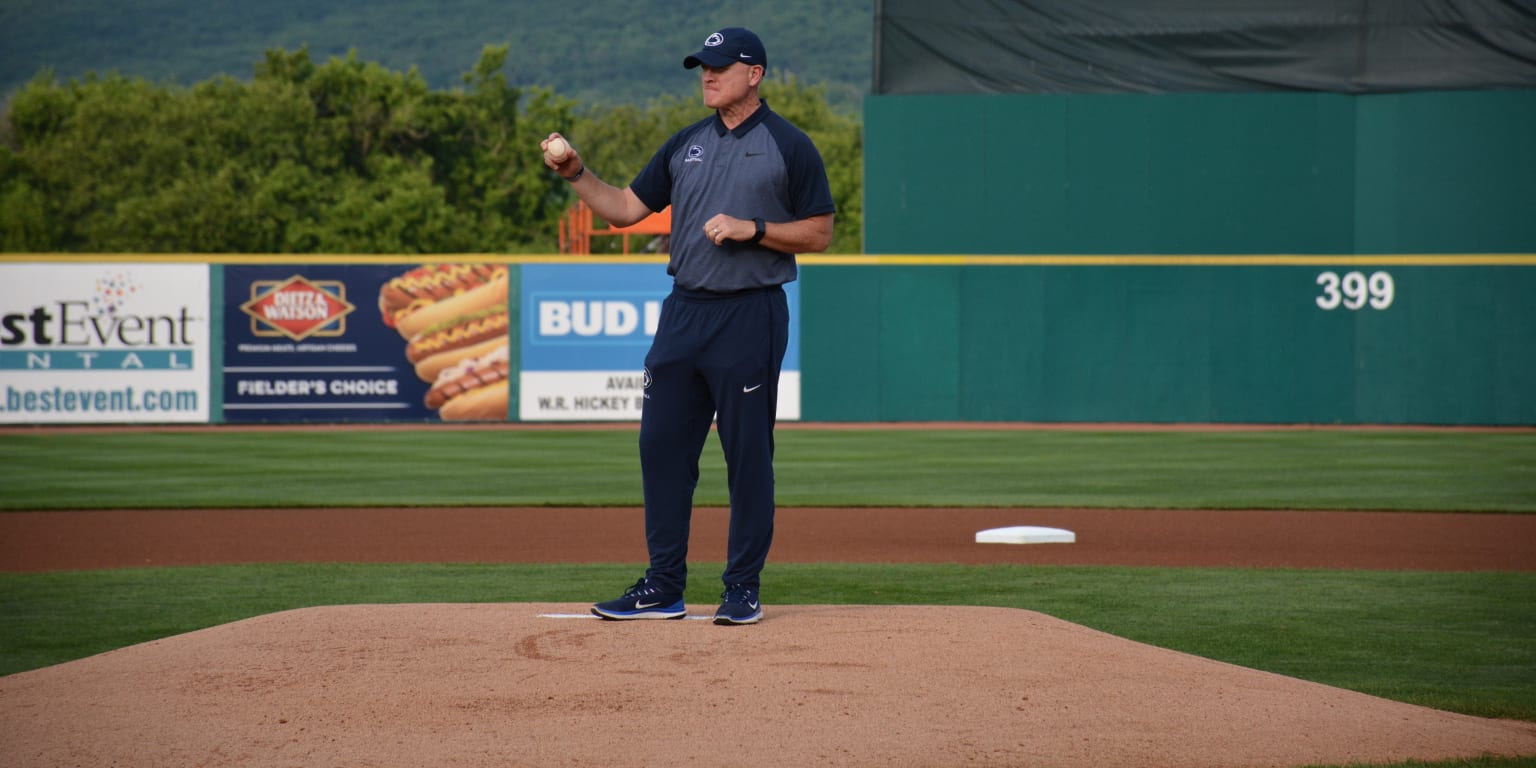 Patrick Chambers to throw out first pitch on Sunday | MiLB.com