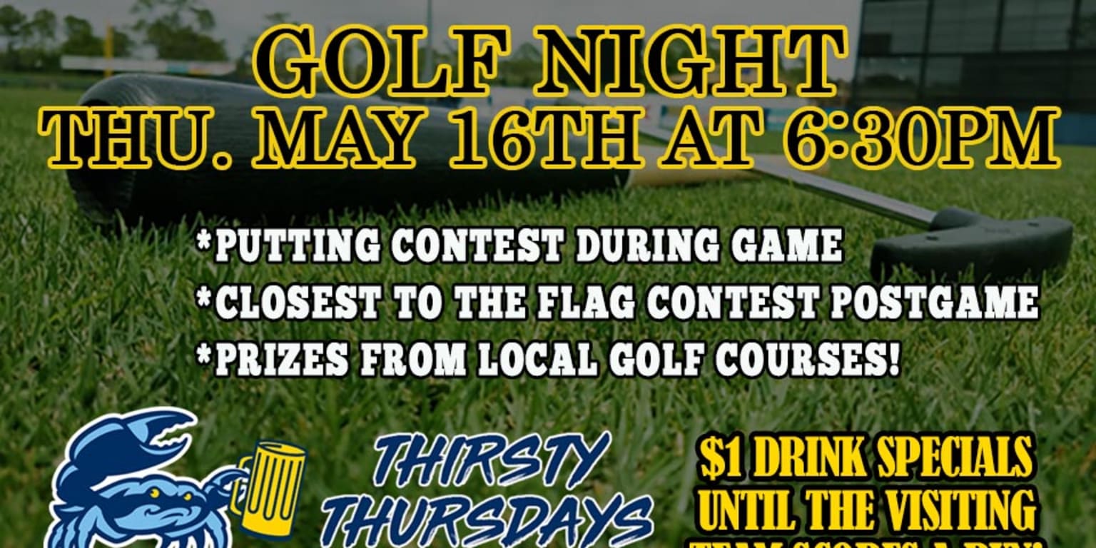 Stone Crabs Golf Night Coming Your Way on May 16! | MiLB.com