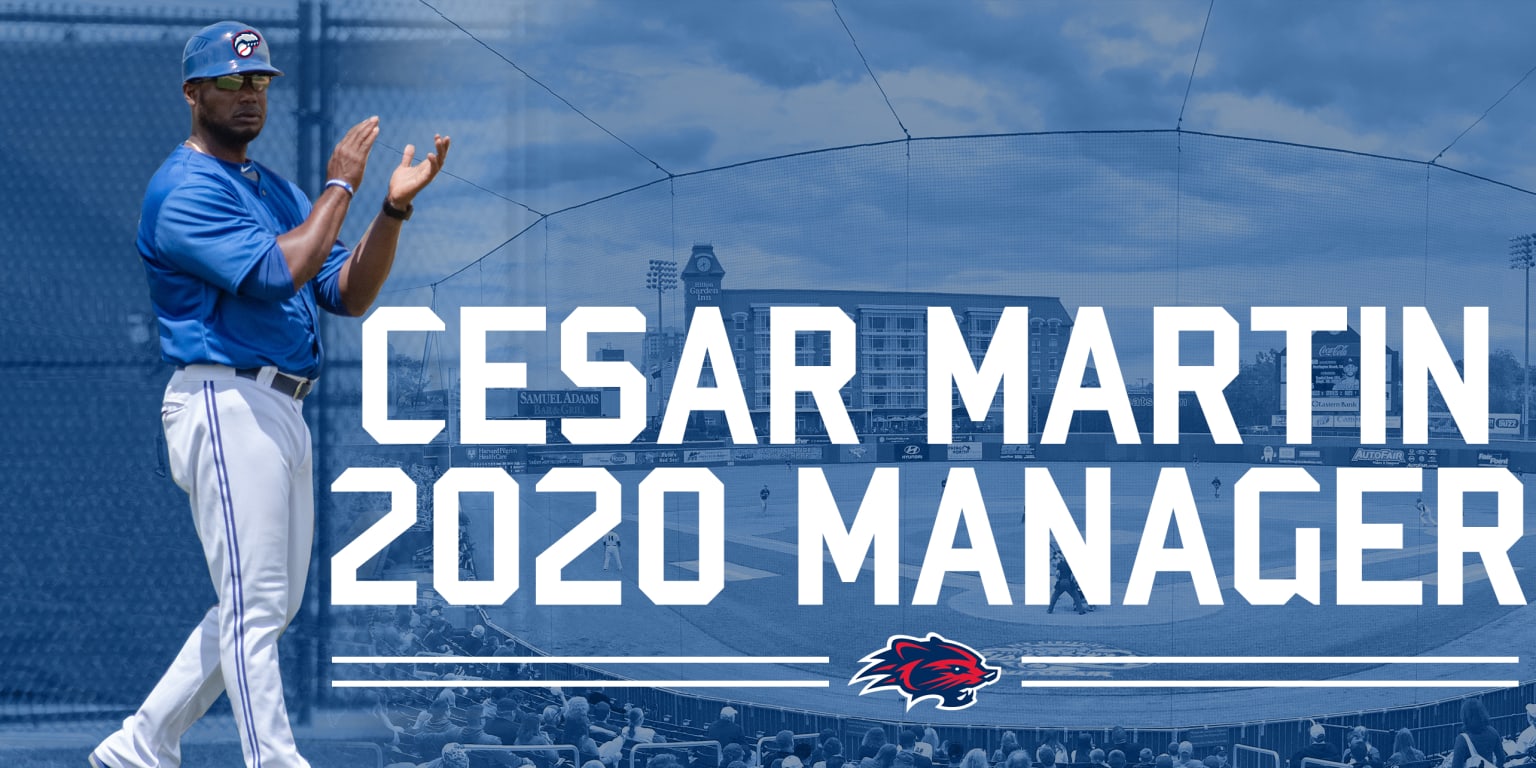 Cesar Martin Named New Fisher Cats Manager | MiLB.com