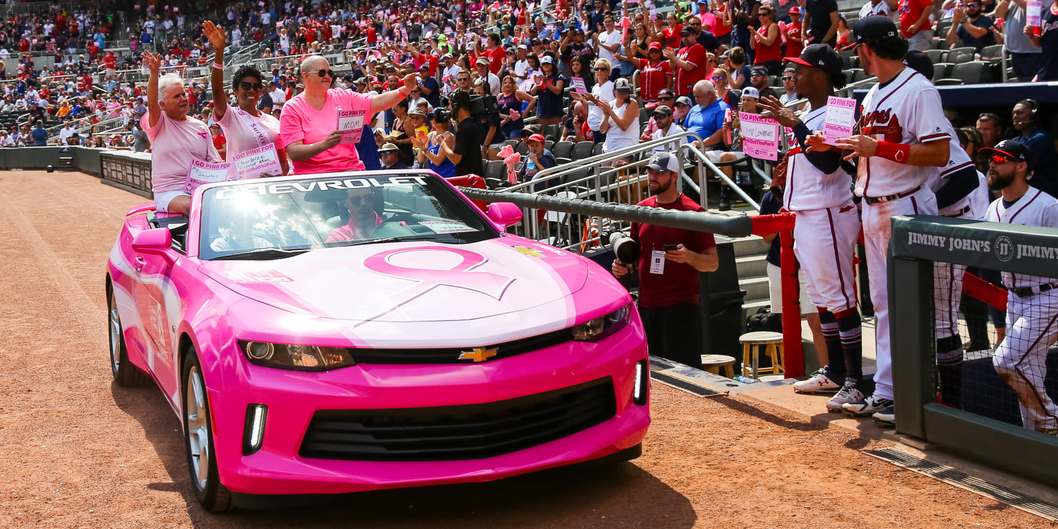 "Her Fight Is Our Fight" M-Braves' Office Manager Christy Shaw shows ...