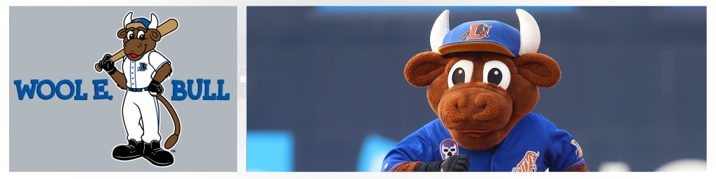 Durham Bulls Wool E. Bull | Bulls