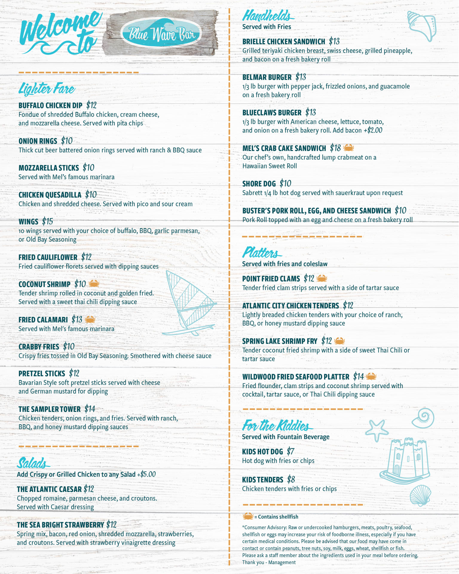 Blue Wave Bar | Jersey Shore BlueClaws | BlueClaws