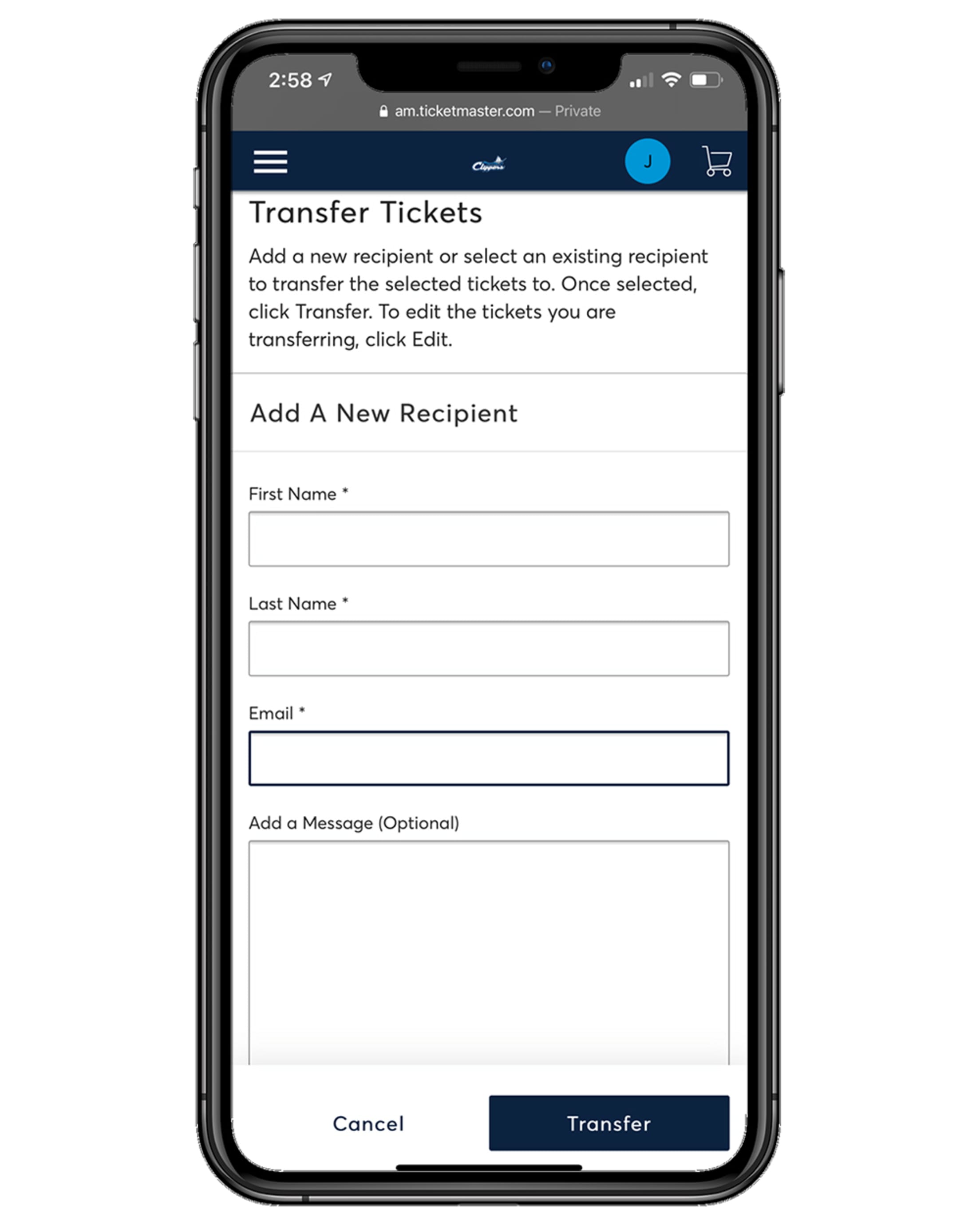 Mobile Ticket Management | Clippers