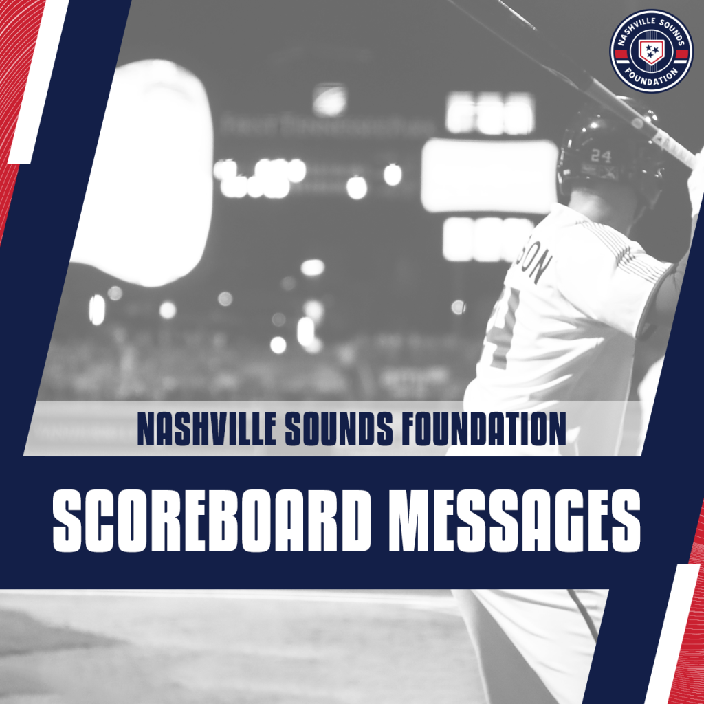Nashville Sounds Guitar Scoreboard Messages | Sounds